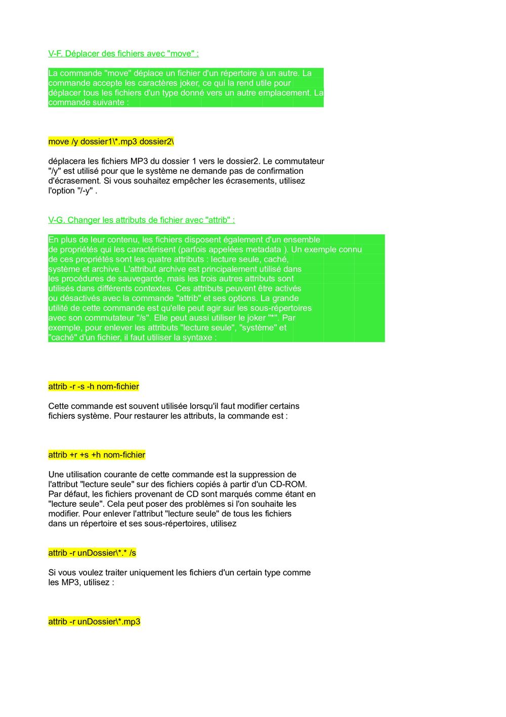 PROGRAMMATION ET FICHIER BATCH